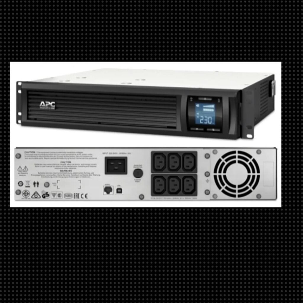 nobreak-smart-ups-apc-c-2000va-lcd-rm-2u-230v-smc2000l-2u - MDTUPS